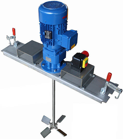IBC mixer, Tote container Agitators - Drum agitator, Industrial mixers IBC mixer, Tote container Agitators - Drum agitator, Industrial mixers